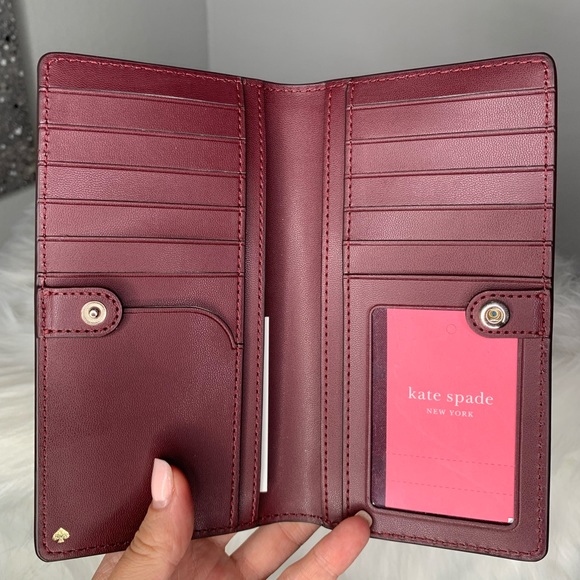 kate spade | Bags | Kate Spade Cameron Lg Slim Bifold Wallet | Poshmark